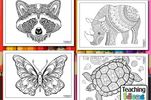 Under the Sea Colouring Pages - Teaching Ideas
