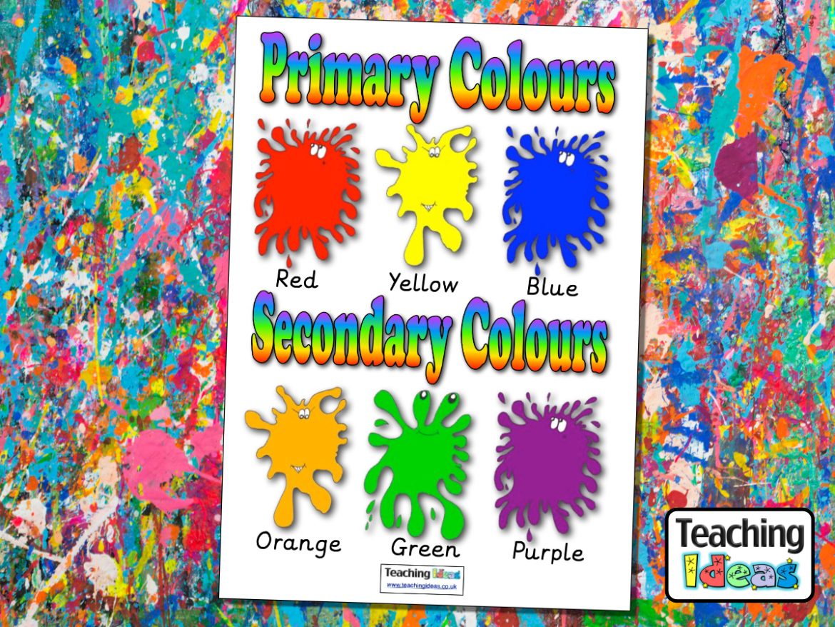 Primary Colours Art Ideas