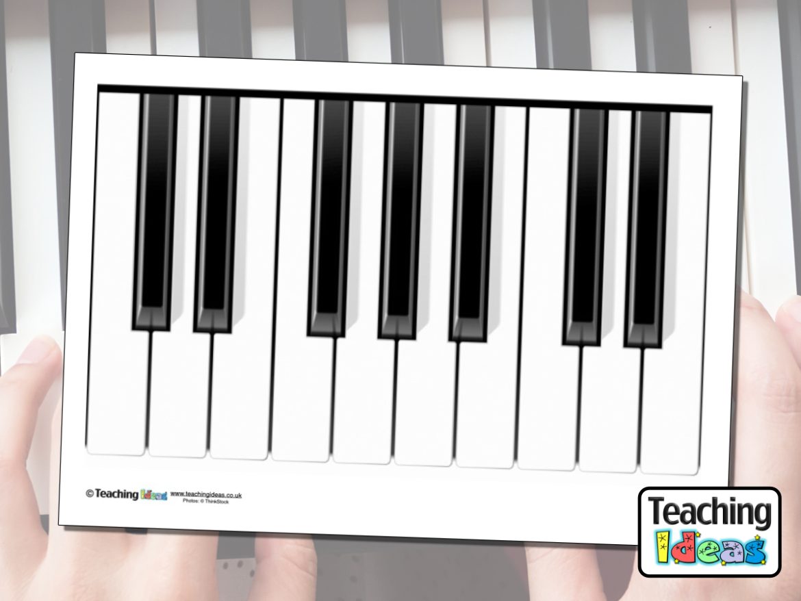 Printable Keyboards - Teaching Ideas