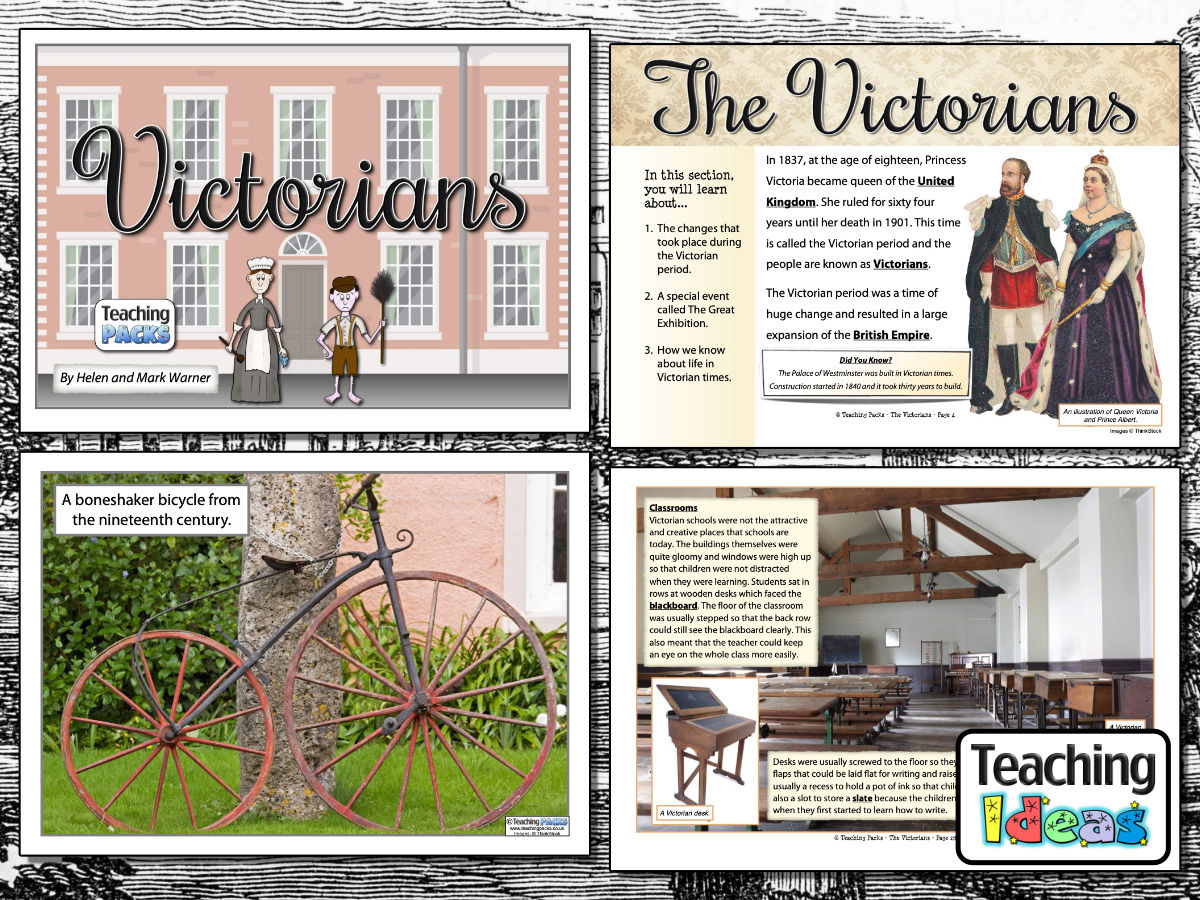 The Victorians Pack - Teaching Ideas