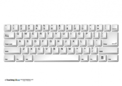 Keyboard Templates - Teaching Ideas