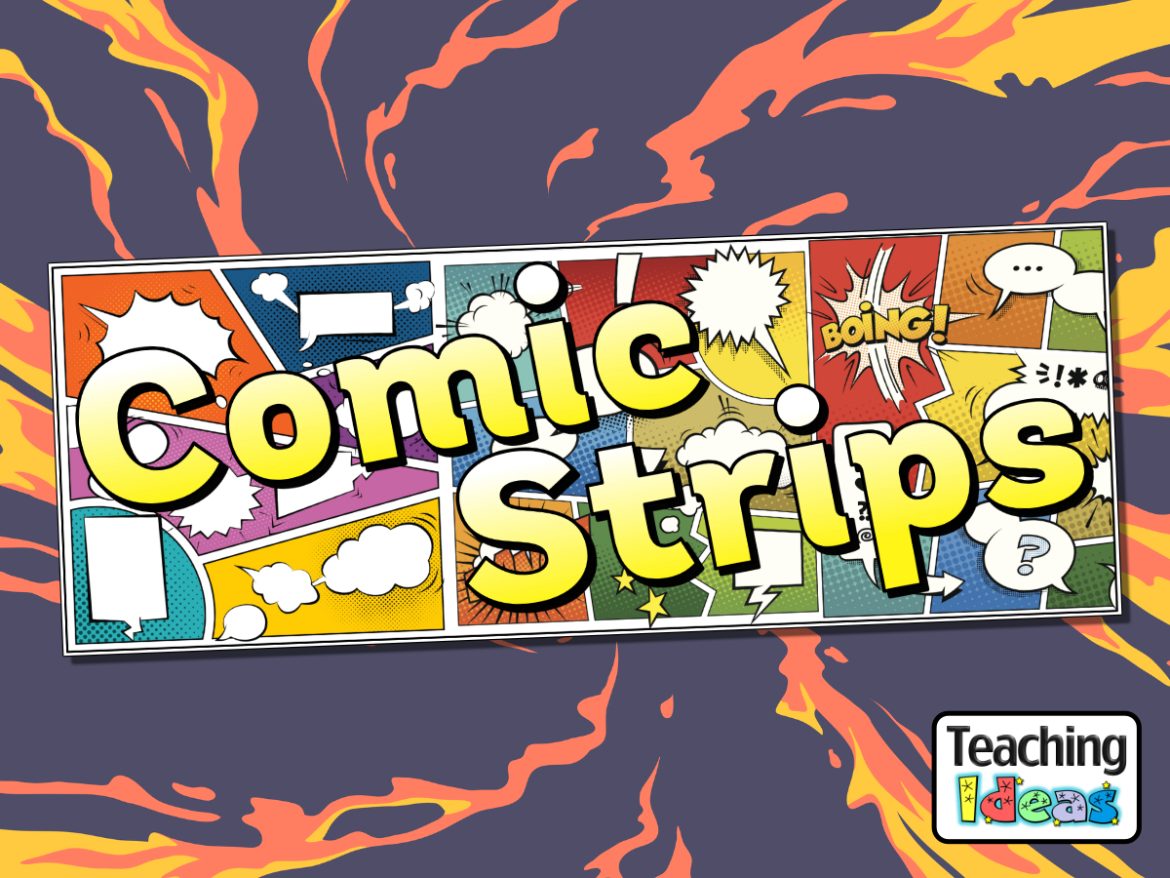 Comic Strips Banner - Teaching Ideas