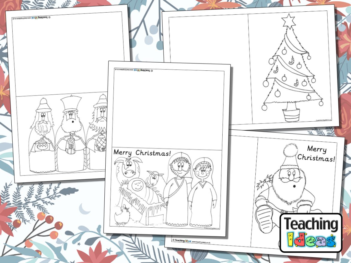 Christmas Card Templates For Kids