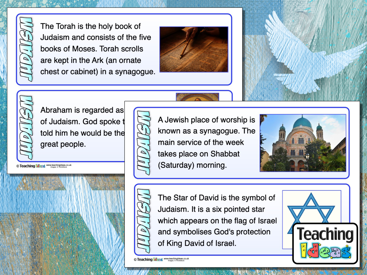 Judaism Fact Cards - Teaching Ideas
