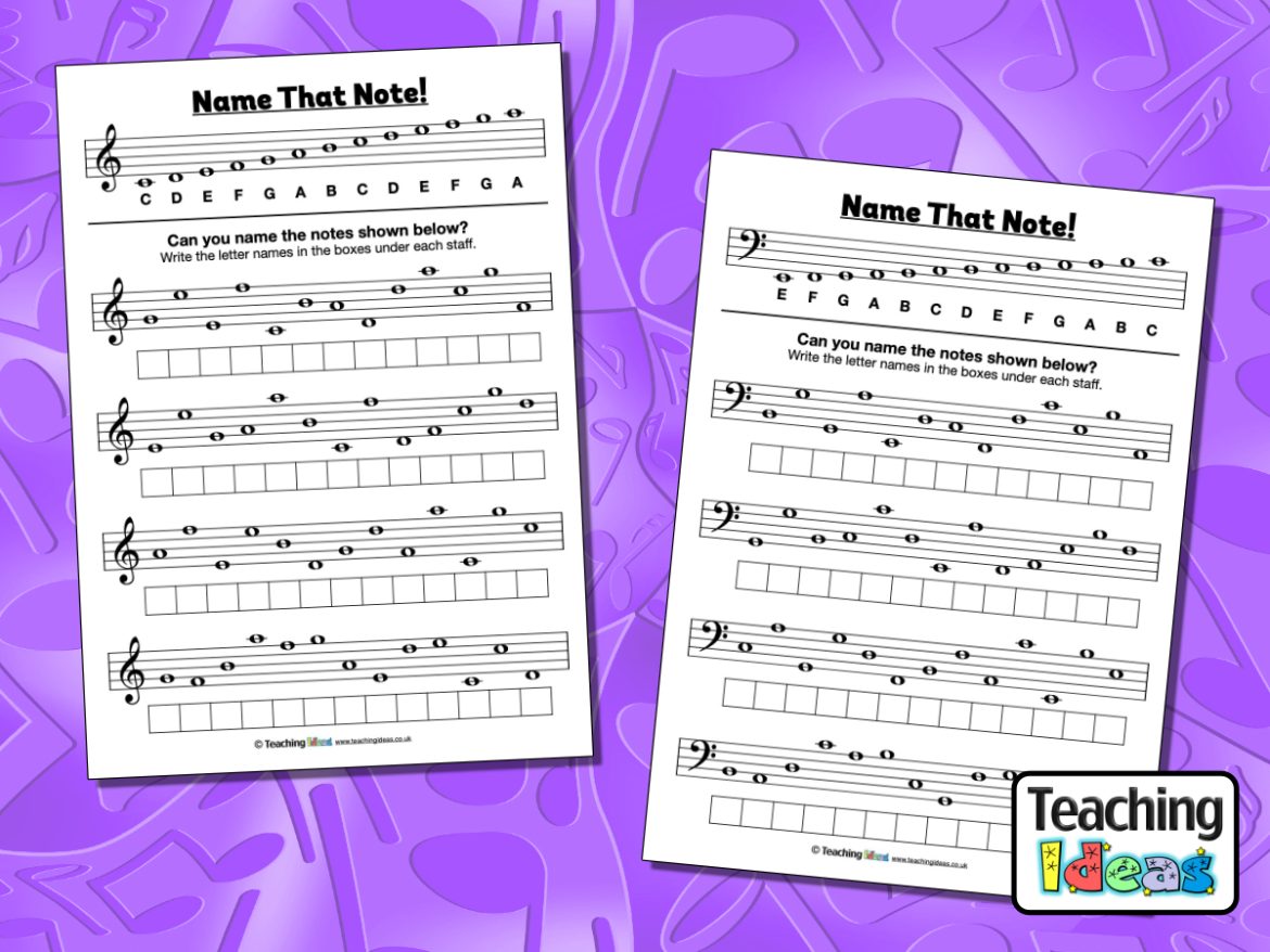 Name that Note - Teaching Ideas