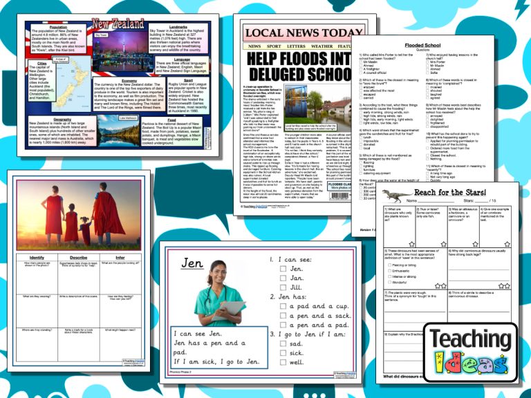 Comprehension - Teaching Ideas