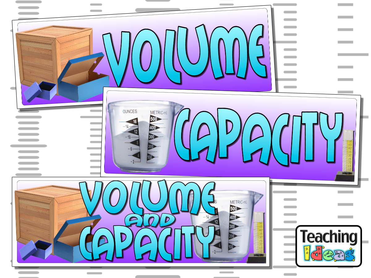 Volume Chart For Kids