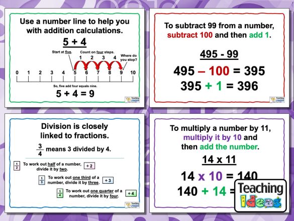 Maths - Teaching Ideas